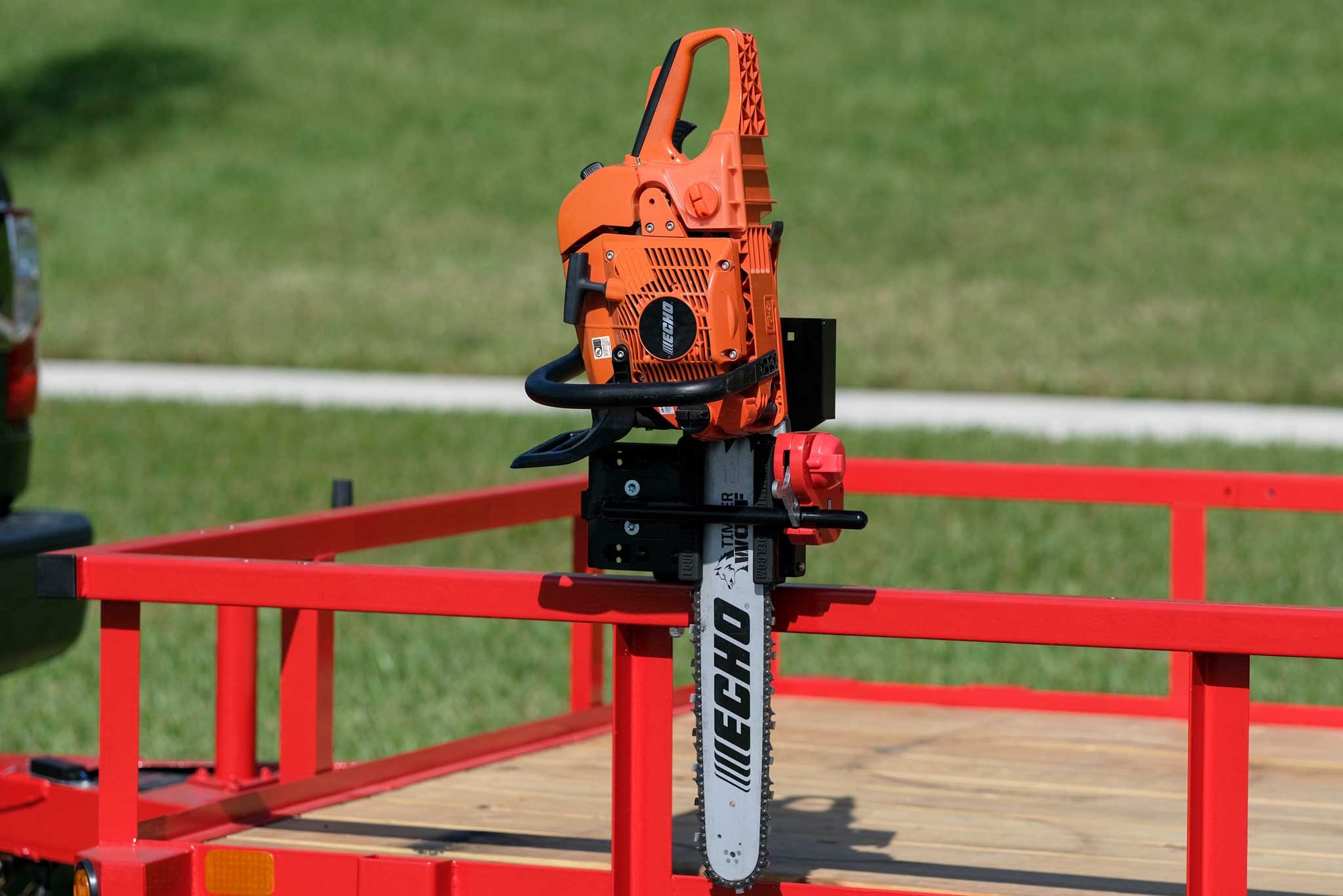 Landscape Trailer Racks for Lawn Equipment, Blower & Trimmer Racks ...