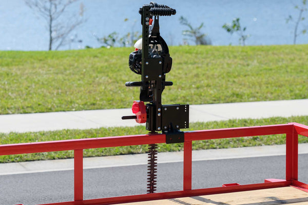 Double Sided Hedge Trimmer Rack - Equipment Defender