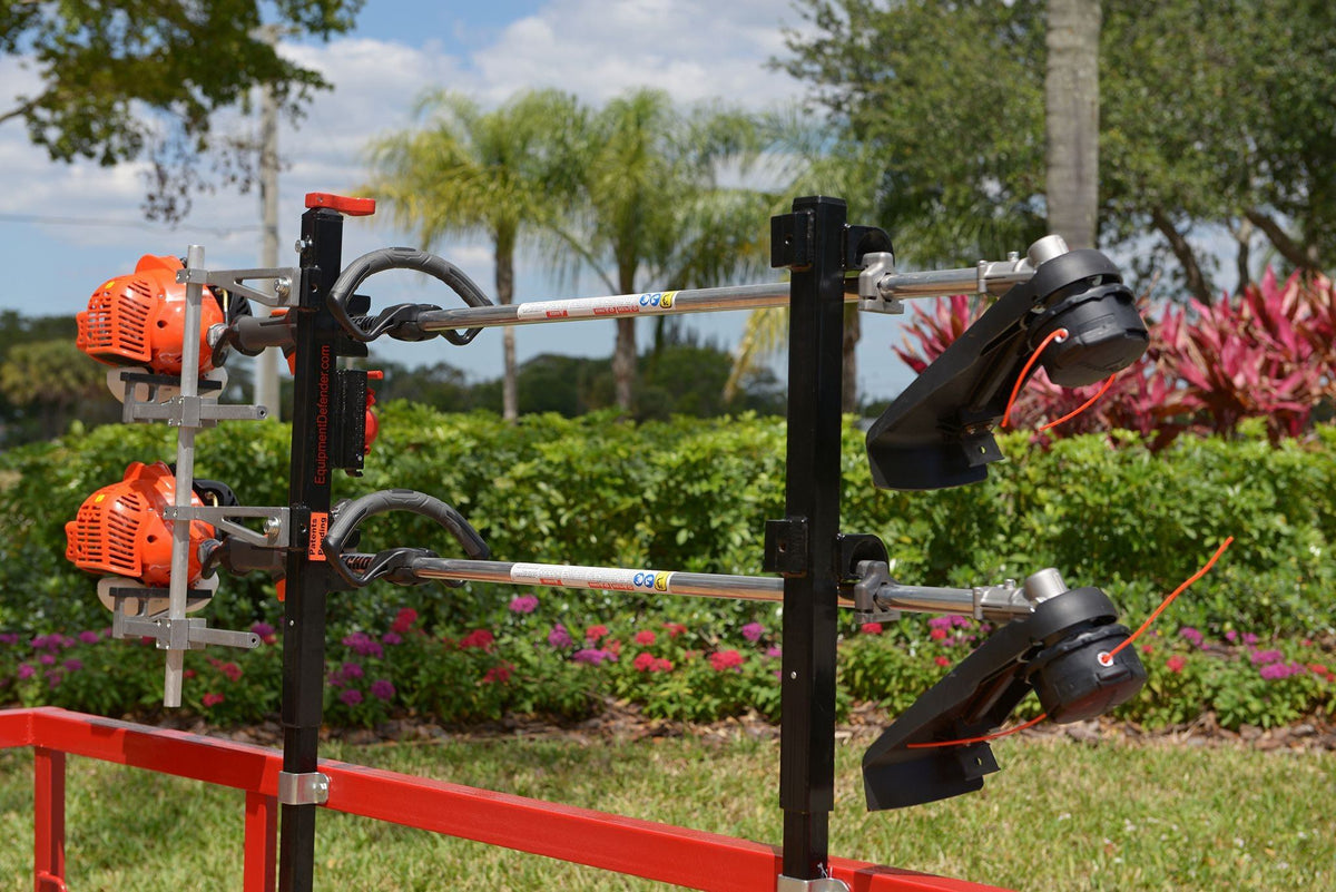 Trimmer Racks, Weedeater Racks, Lockable Trimmer Racks for Trailers ...