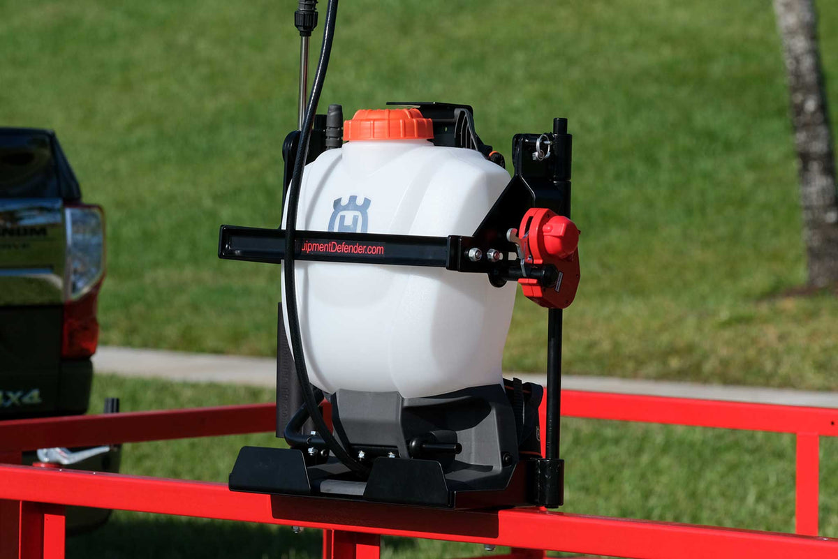 Backpack Sprayer Rack for Landscape Trailers Open and Enclosed ...