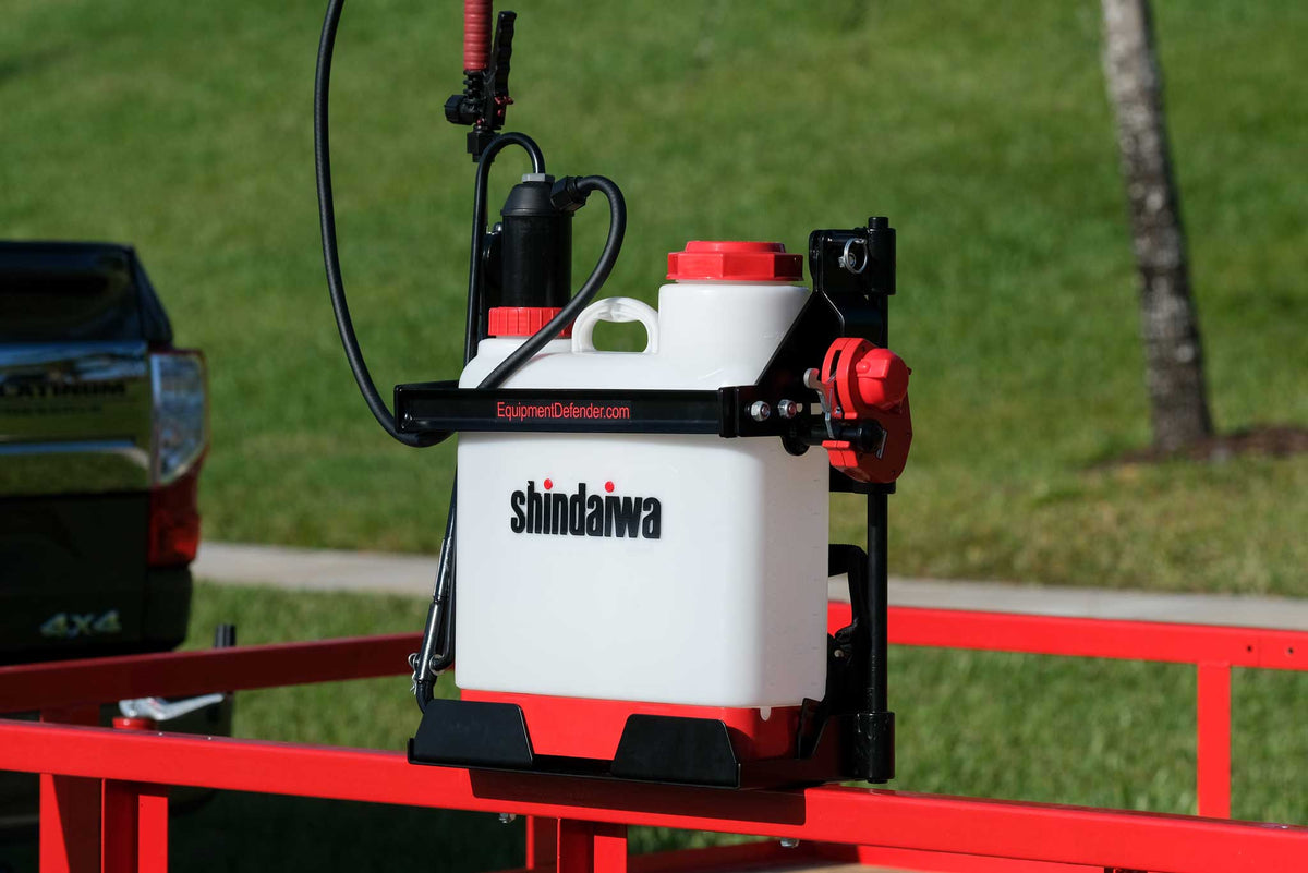 Backpack Sprayer Rack for Landscape Trailers Open and Enclosed ...