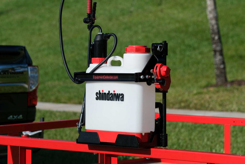 Backpack Sprayer Rack for Landscape Trailers Open and Enclosed ...