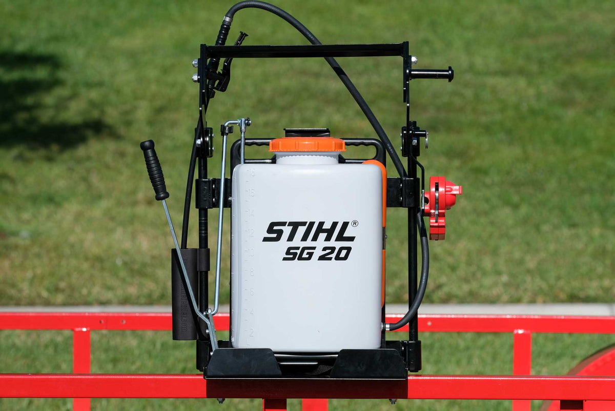 Backpack Sprayer Rack for Landscape Trailers Open and Enclosed ...